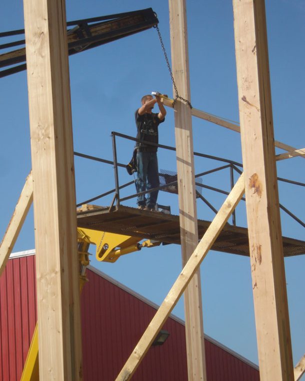 Glulam Column Install: Preparation and Best Practices | Frame Building News
