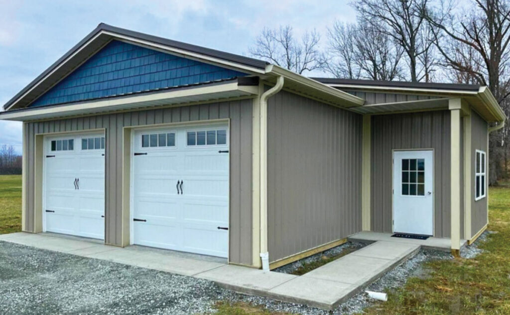 Project of the Month: Post-Frame Garage | Frame Building News