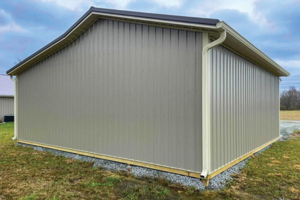 Project of the Month: Post-Frame Garage | Frame Building News