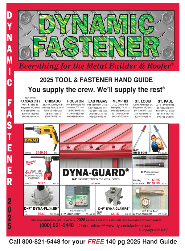 Dynamic Fasteners Releases Revised Tool and Fastener Guide | Frame ...
